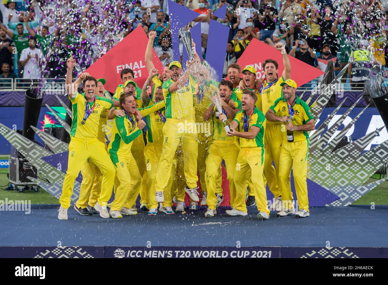Icc men's t20 world cup trophy hi-res stock photography and images - Alamy