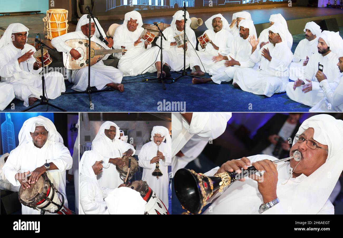 ARAB TREDITIONAL MUSIC / QATAR Stock Photo - Alamy