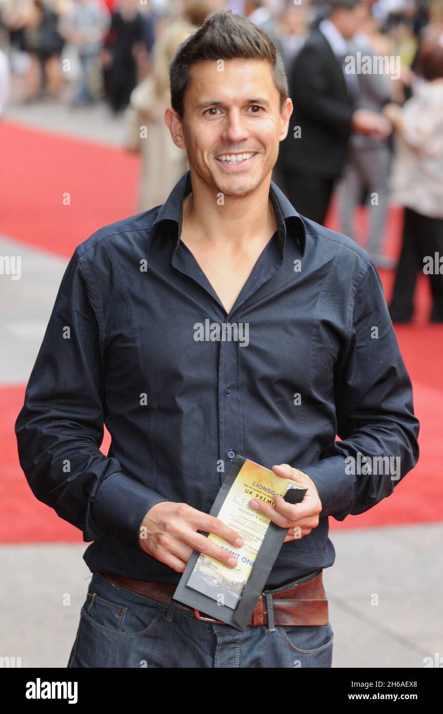 Jeremy Edwards, The Expendables, UK Premiere, Odeon Leicester Square ...