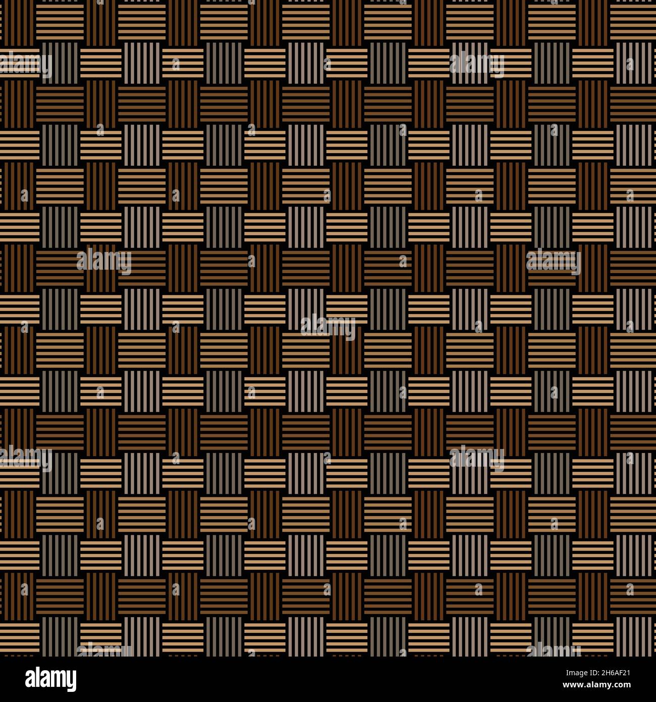 Rattan weaving Stock Vector Images - Alamy