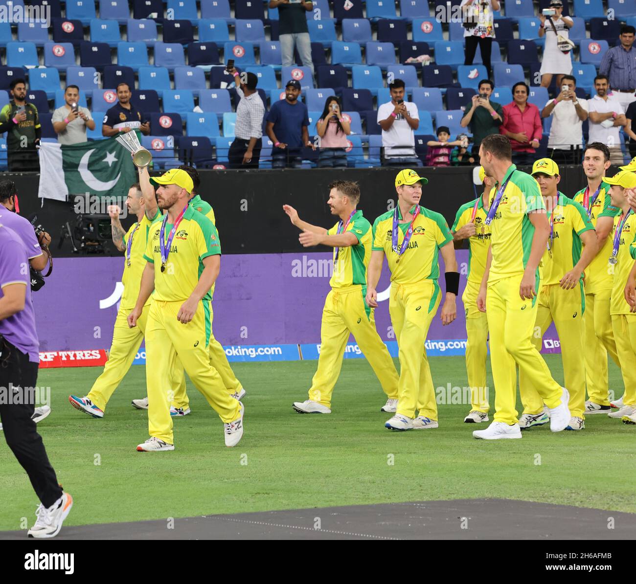 Dubai, UAE, 14, Nov 2021: ICC T20 Finals: New Zealand Vs Australia ...