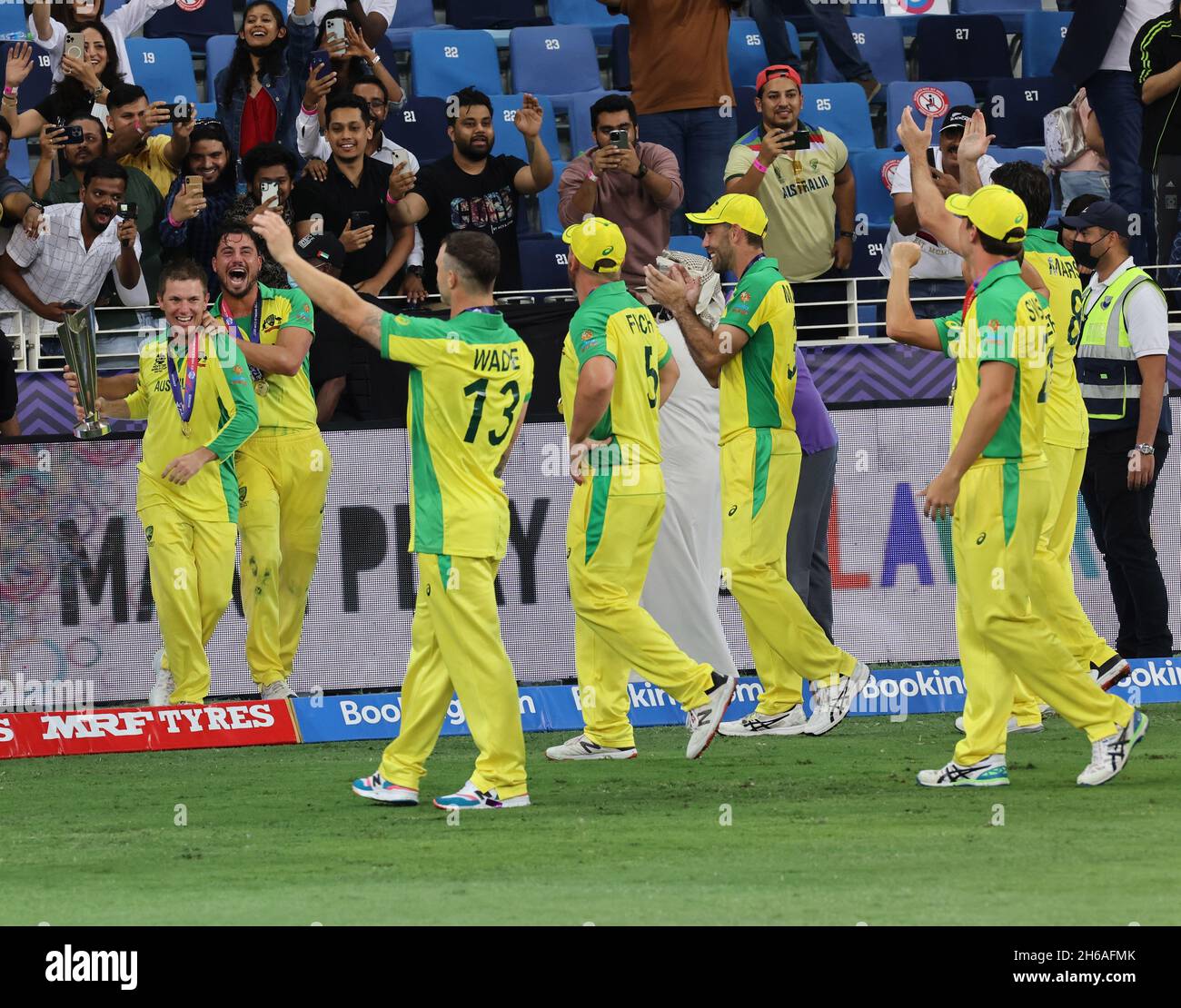 Dubai, UAE, 14, Nov 2021: ICC T20 Finals: New Zealand Vs Australia ...