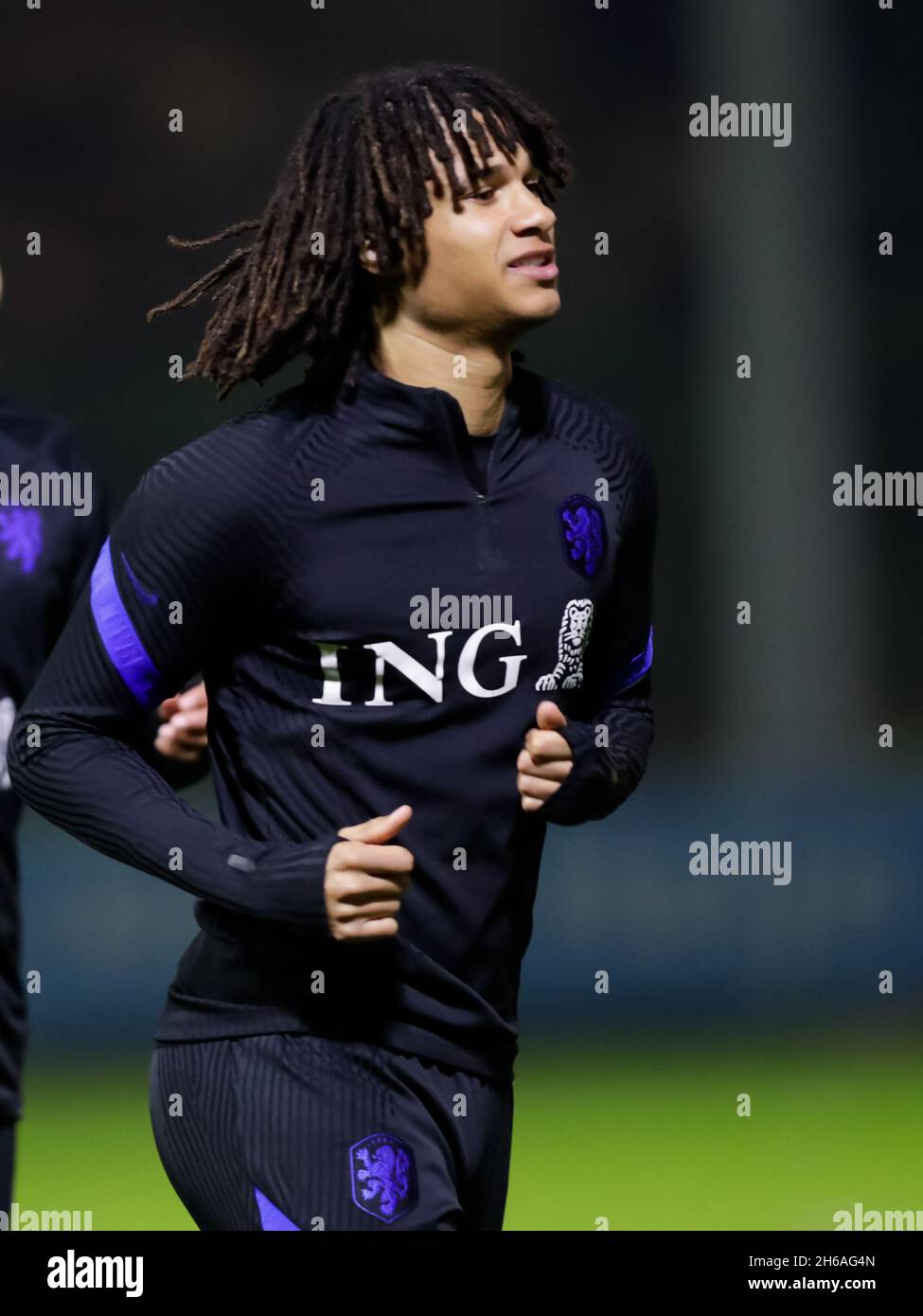 ZEIST, NETHERLANDS - NOVEMBER 14: Nathan Ake of the Netherlands during ...