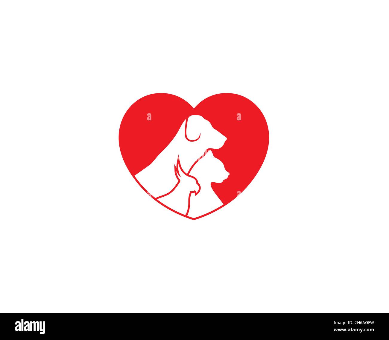 Love logo design vector hi-res stock photography and images - Alamy