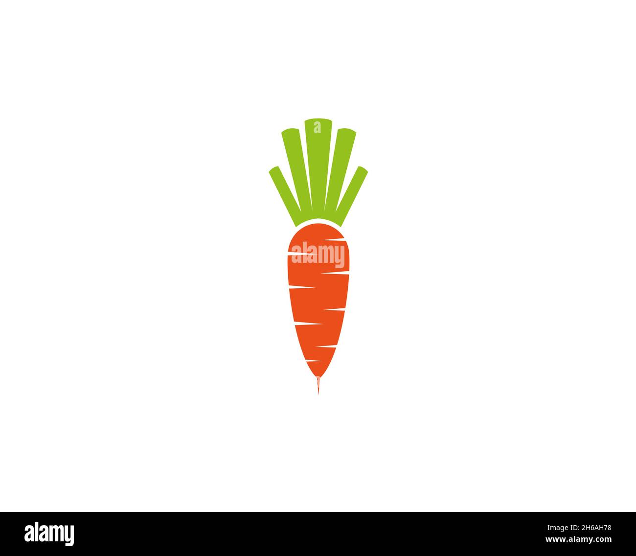 Creative Carrot Logo Design Vector Symbol Illustration Stock Vector ...