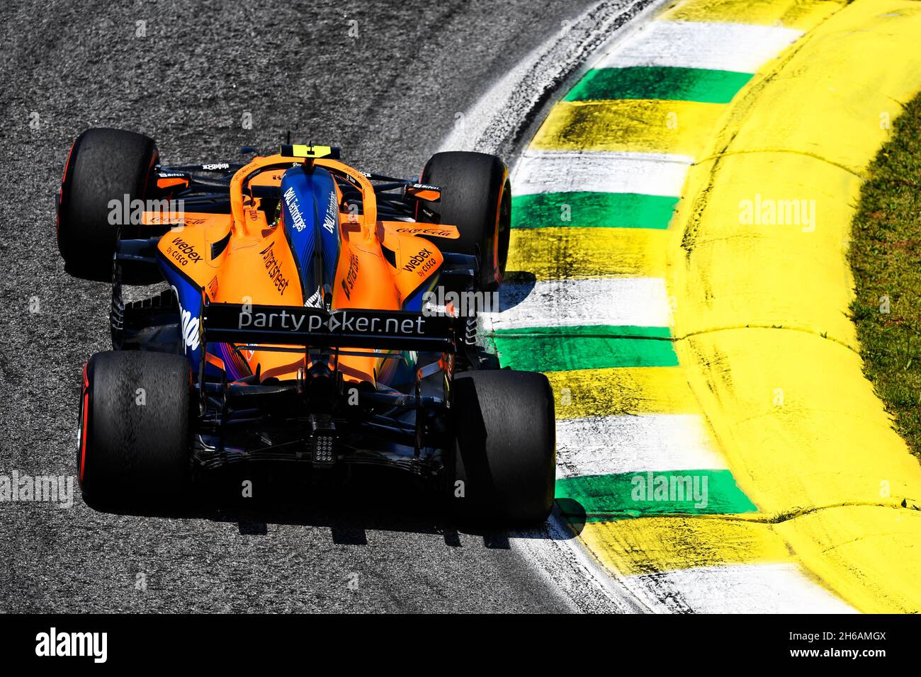 Lando Norris (GBR) McLaren MCL35M. Brazilian Grand Prix, Sunday 14th ...