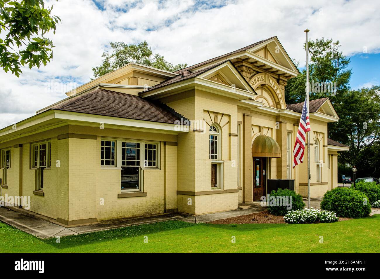 Lavonia Carnegie Library, Hartwell Road, Lavonia, Georgia Stock Photo ...