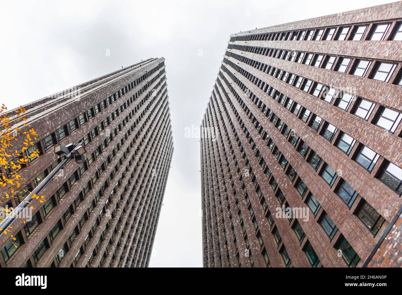 modern architecture buildings skyscrapers guide geometric lines gray ...