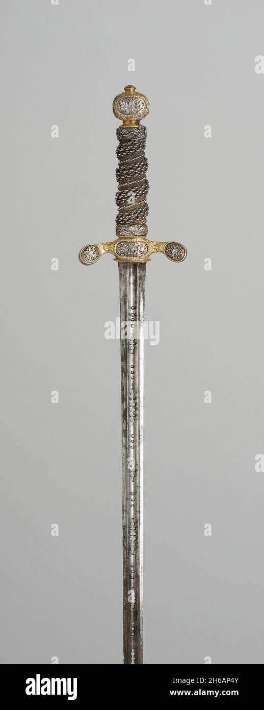 Scarf Sword, Sweden, c. 1660 Stock Photo - Alamy