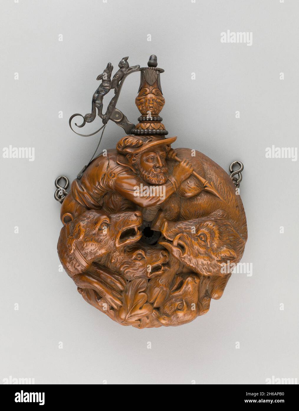 Silver powder flask hi-res stock photography and images - Alamy