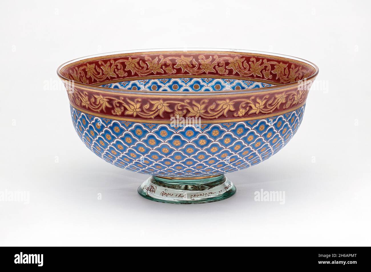 Footed Bowl, Paris, 1871 Stock Photo - Alamy