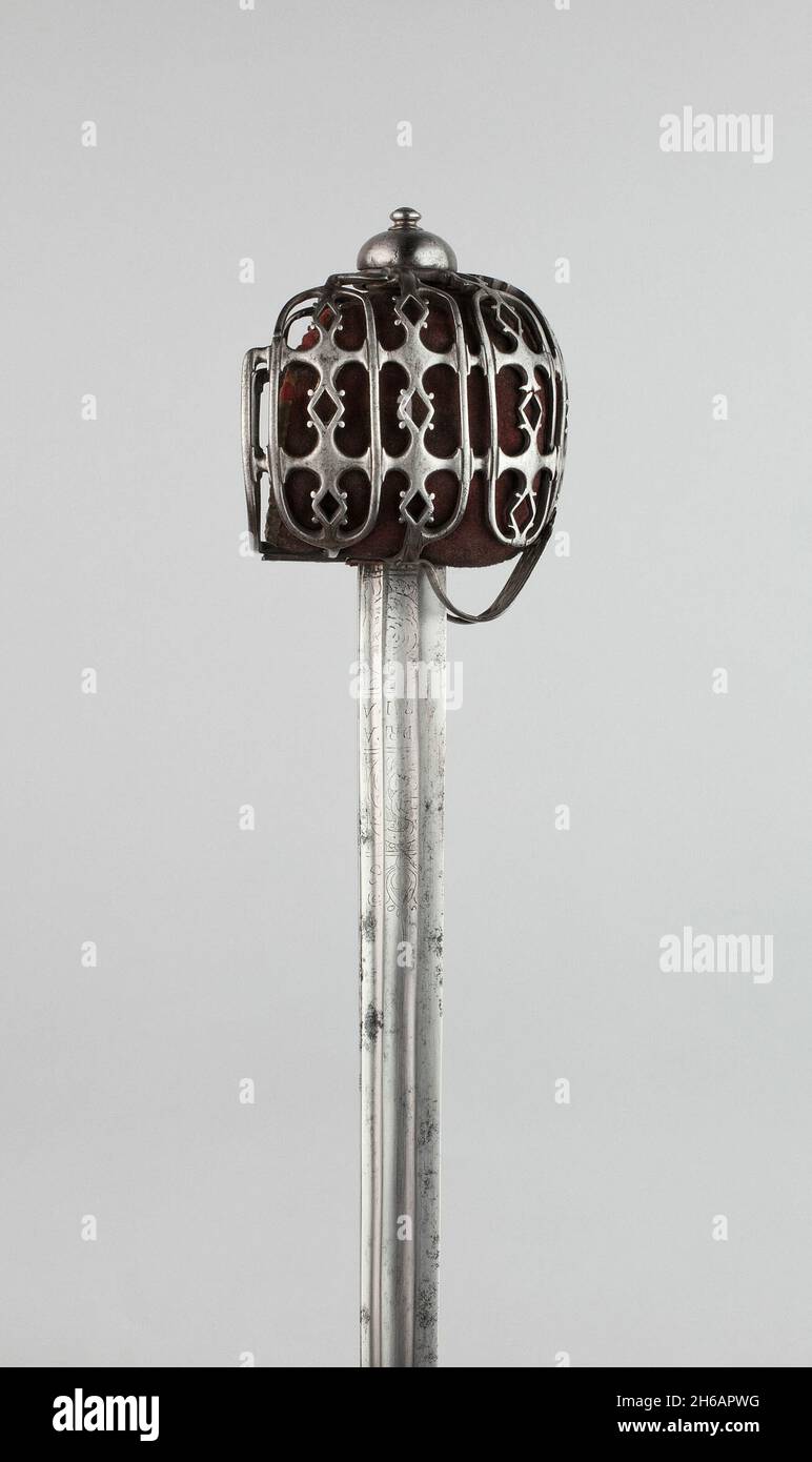Basket-Hilted Broadsword with Scabbard (Claymore), Scotland, c. 1750 ...