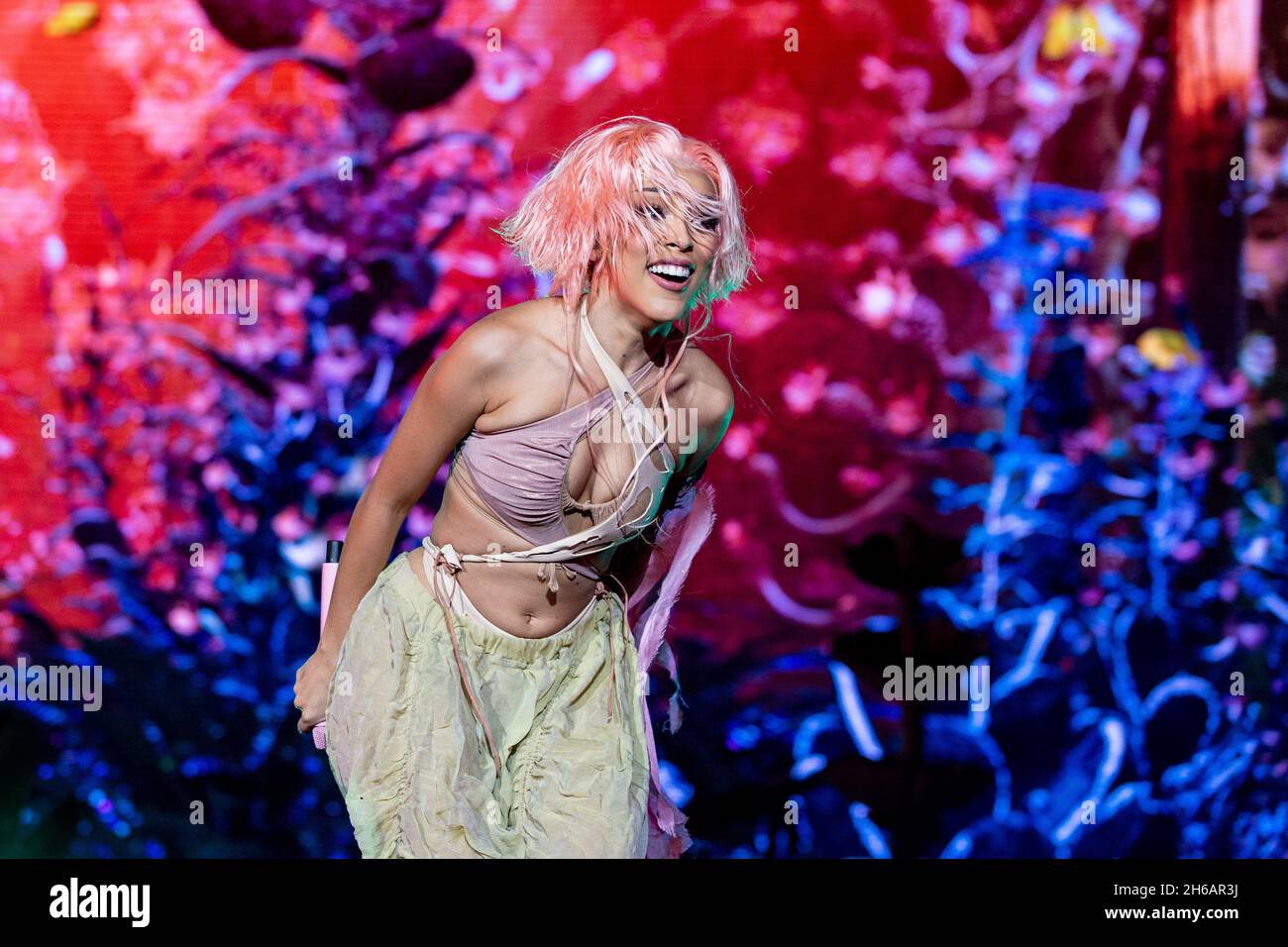 Doja Cat (Amala Ratna Zandile Dlamini) during the Day N Vegas Music Festival on November 13 ...