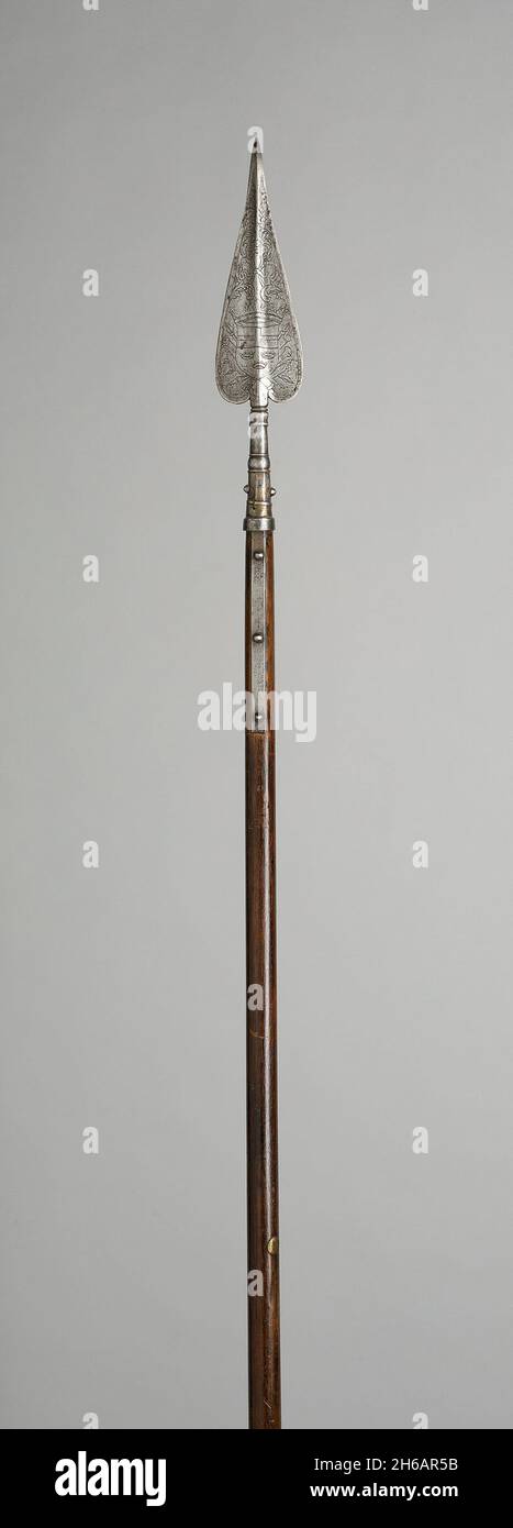 Officer's Half-Pike (Spontoon), Sweden, 1670/1700 Stock Photo - Alamy