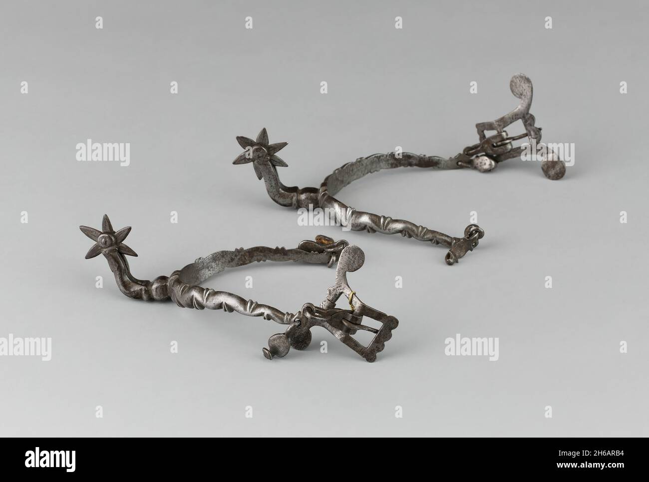 Pair of Spurs, Europe, c. 1630 Stock Photo - Alamy