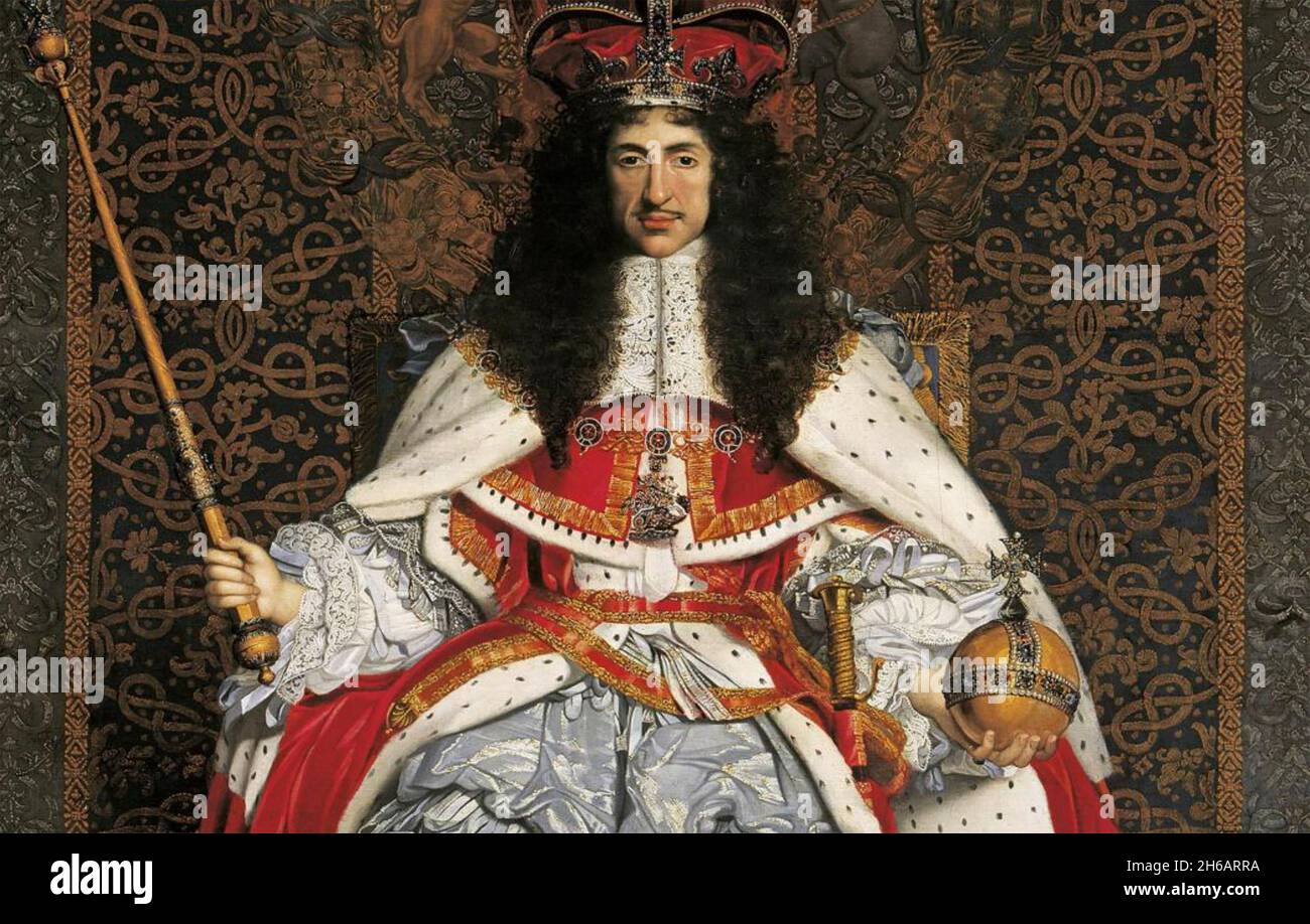 Charles ii coronation 1661 hi-res stock photography and images - Alamy