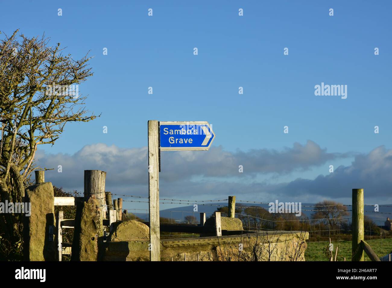 Sign to sambos grave hi-res stock photography and images - Alamy