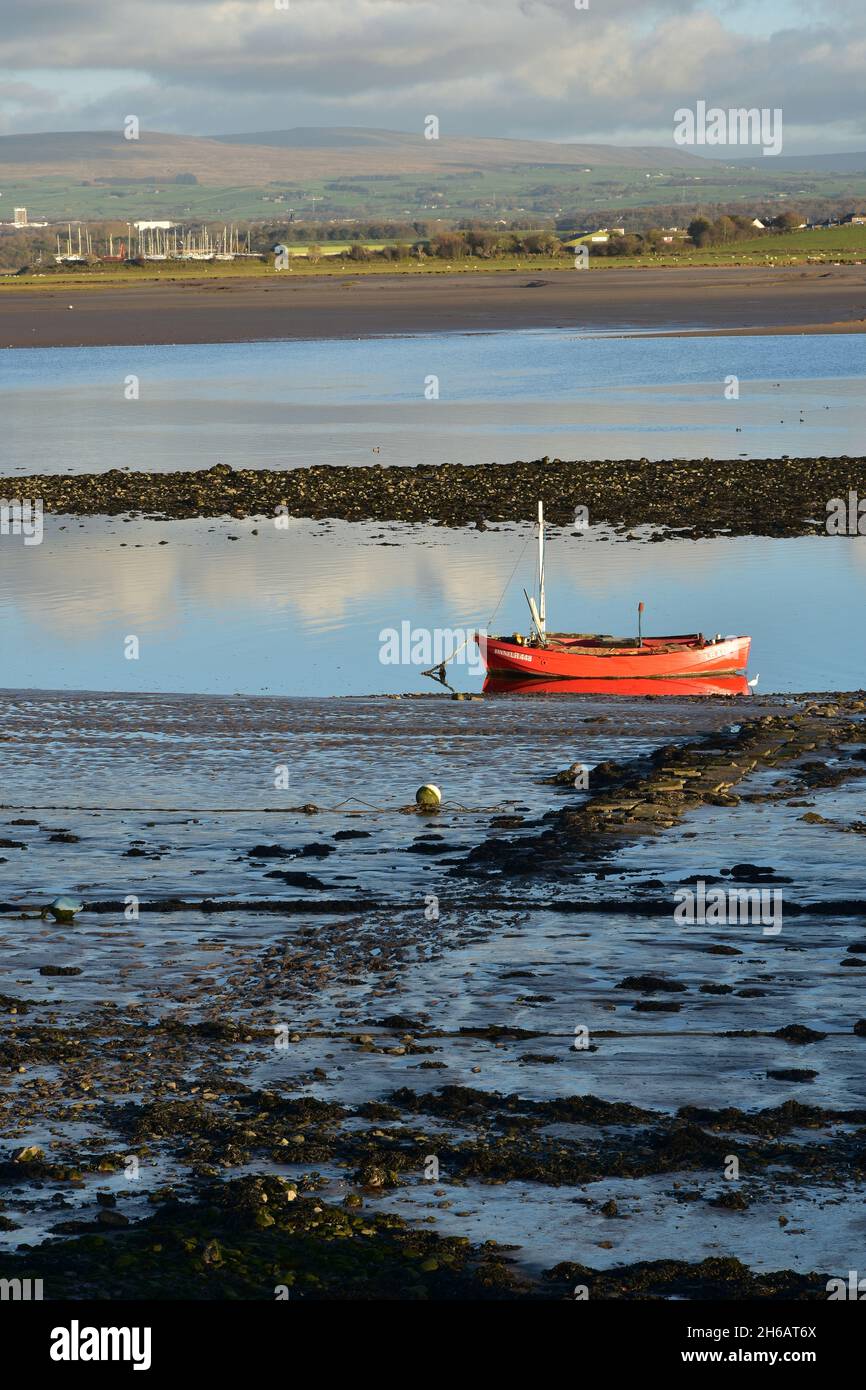 Marshland, Sunderland Point, Autumn sunshine, Morecambe, Lancashire ...