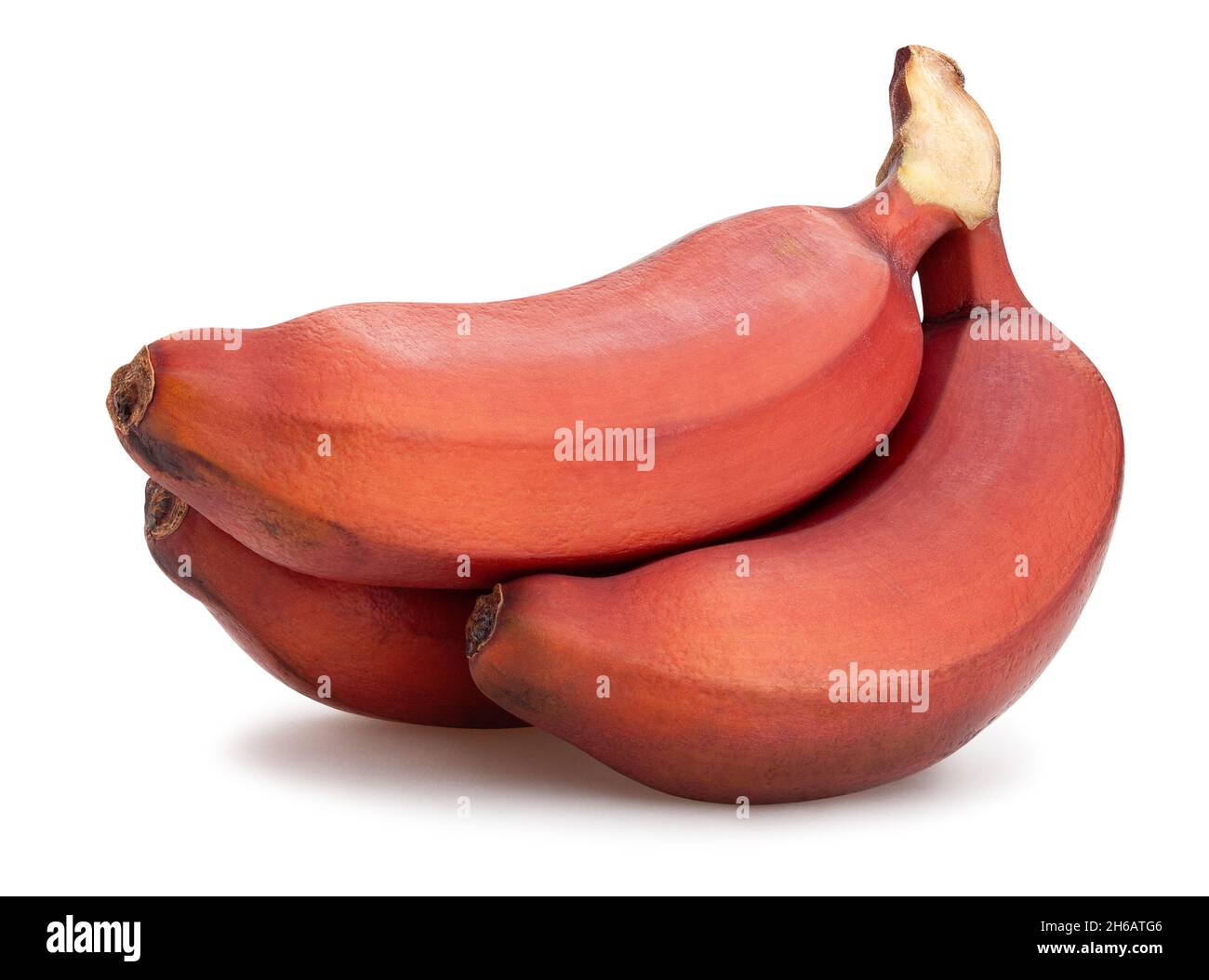 red banana path isolated on white Stock Photo - Alamy