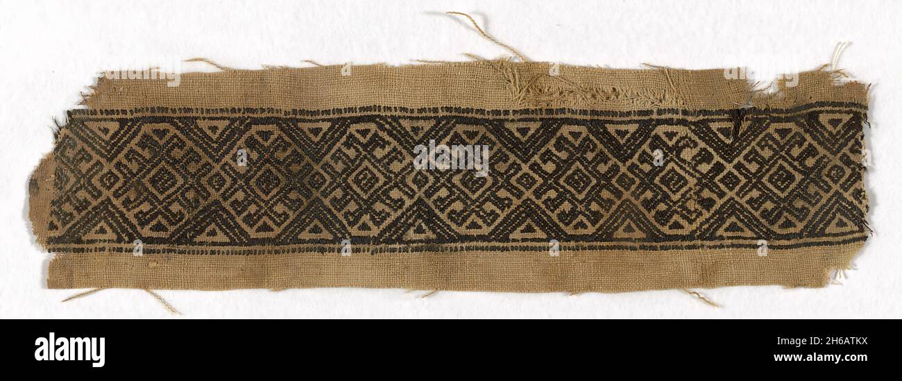 Border, Egypt, Mamluk period (1250-1517), 13th/14th century Stock Photo ...