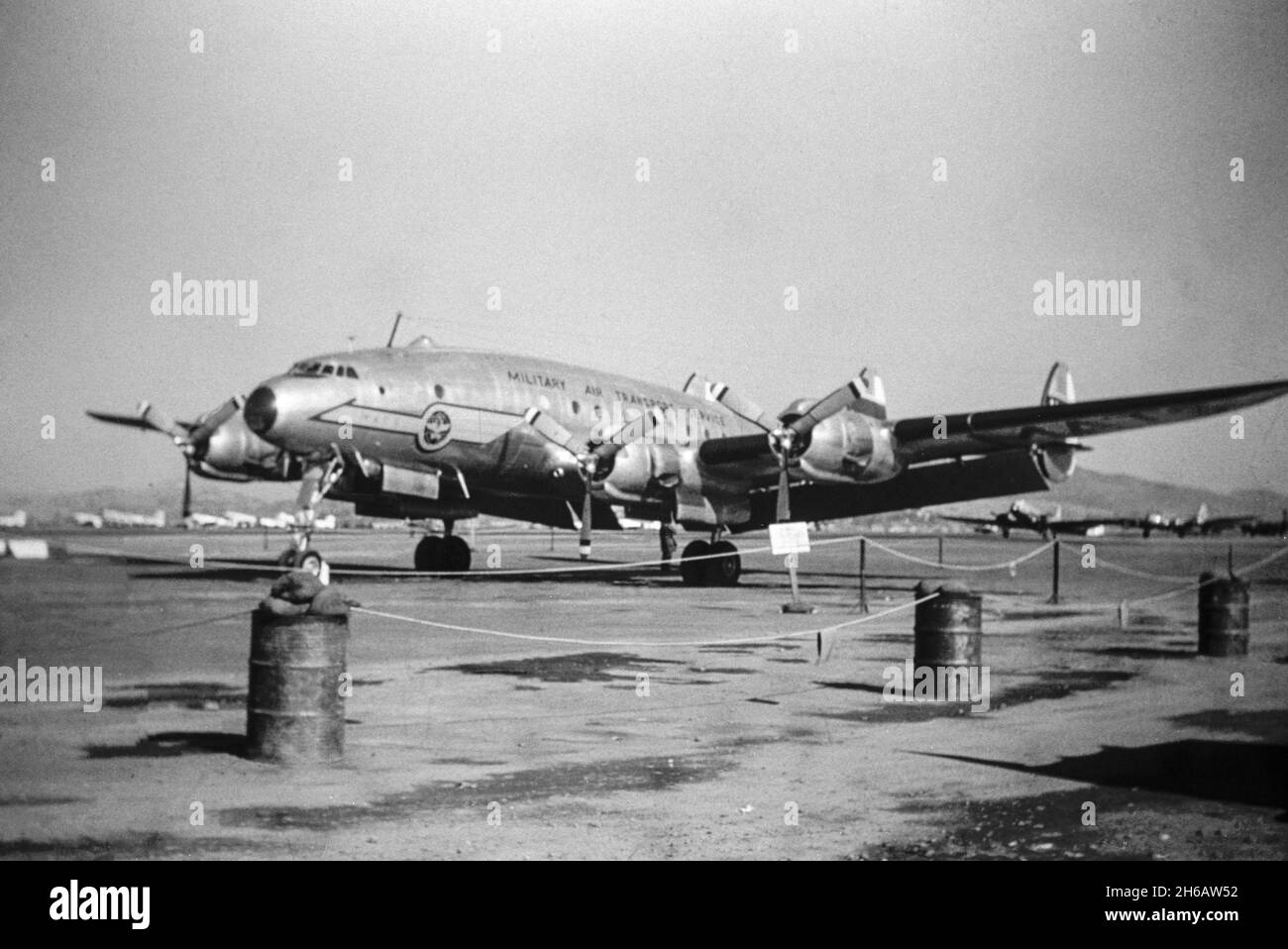 Vintage photograph taken in 1953 or 1954 in Seoul, South Korea, during ...