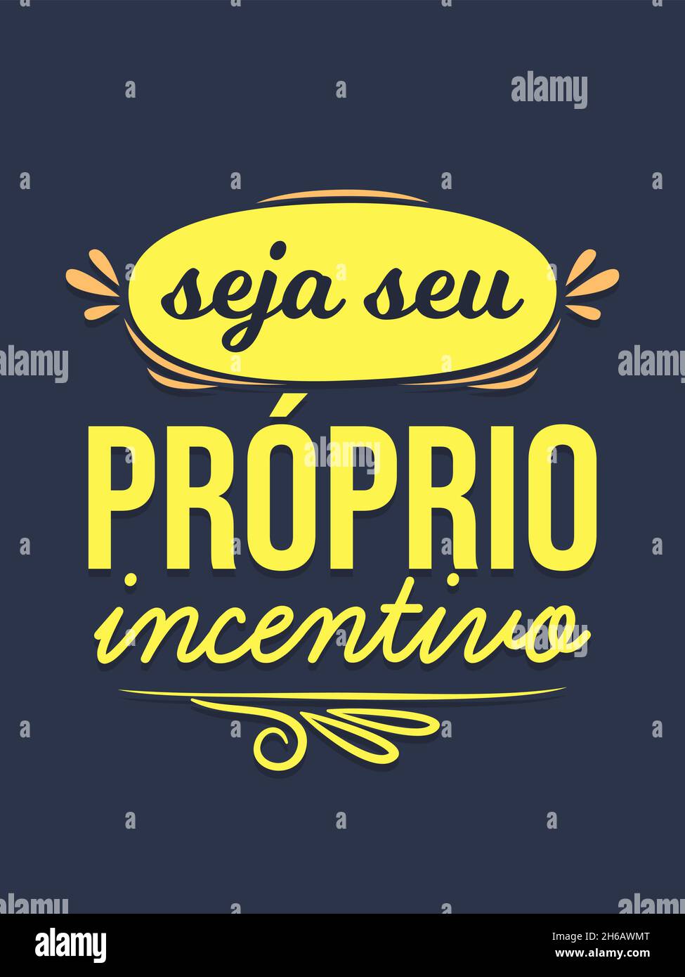 Lettering in portuguese translation Stock Vector Images - Alamy