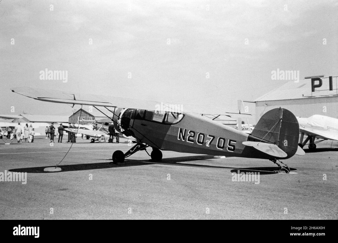 Vintage photograph taken on 5th June 1965 at The Antique Airplane ...
