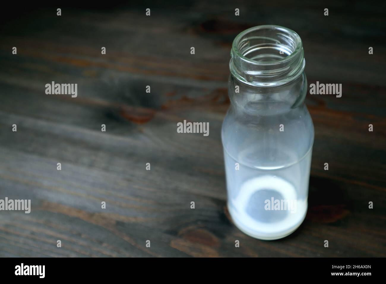 Empty milk bottle hi-res stock photography and images - Alamy