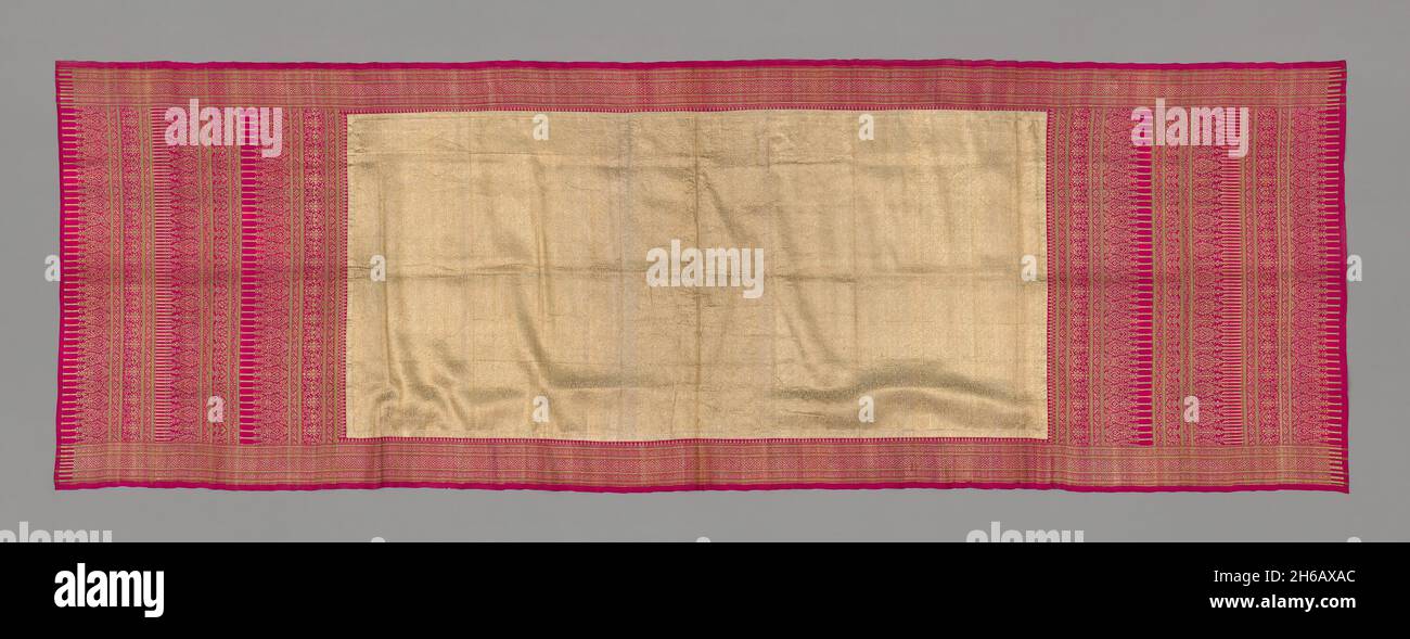 Sari, India, 19th century Stock Photo - Alamy