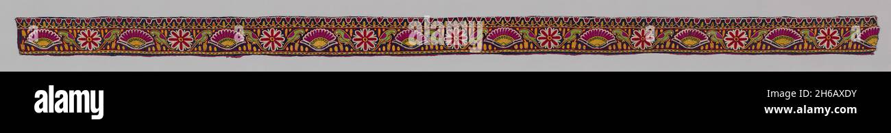 Border, India, 19th century Stock Photo - Alamy