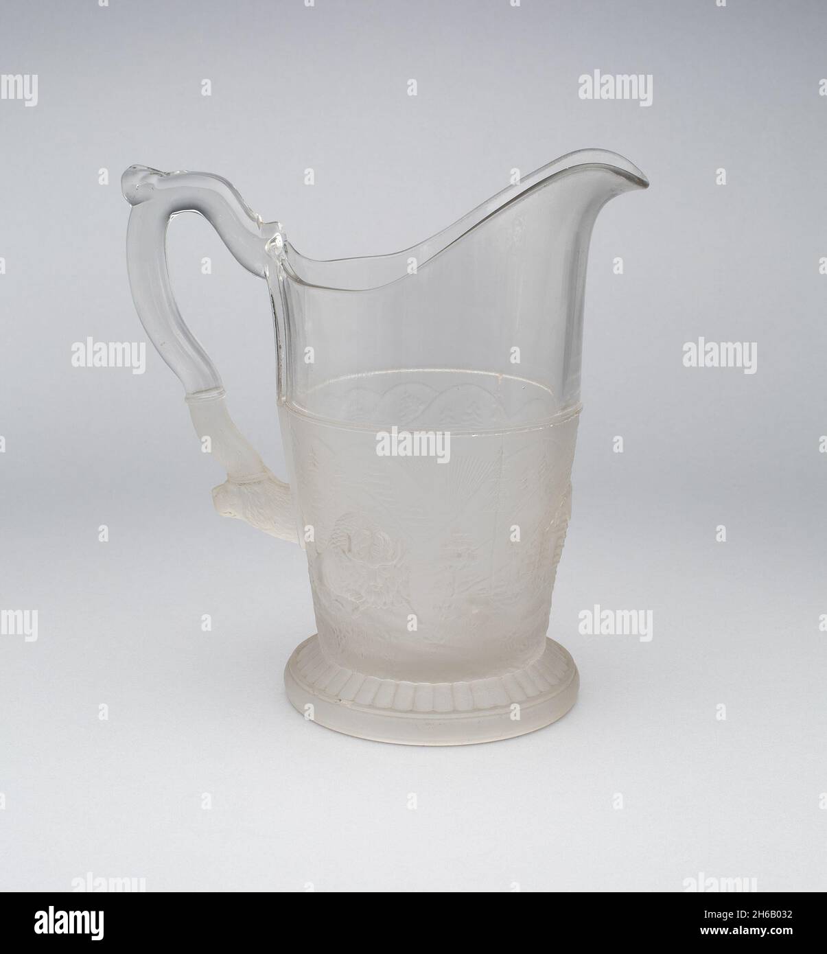 Westward Ho!/Pioneerpattern pitcher, c. 1876 Stock Photo - Alamy