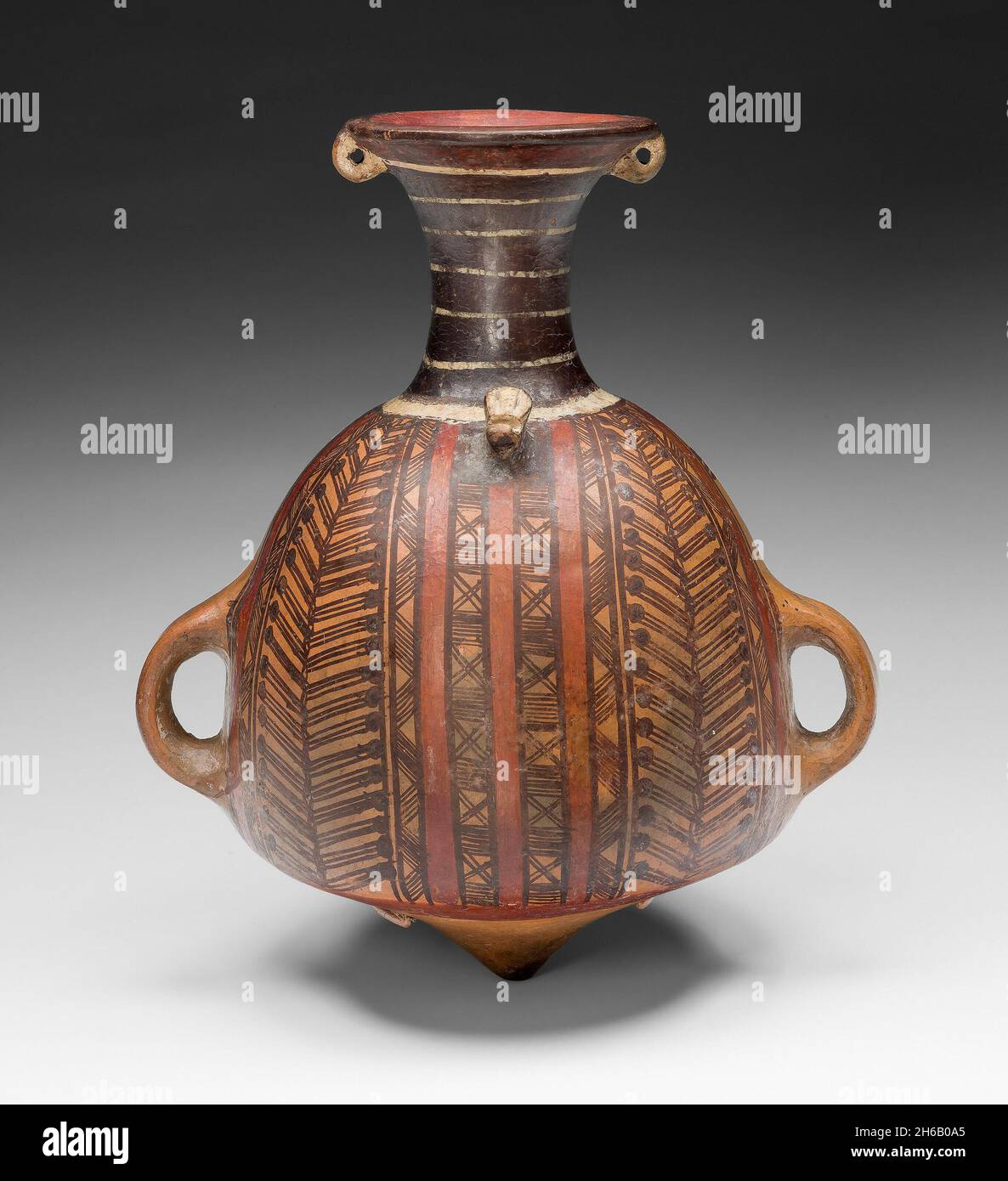 Ceremonial Vessel (Aryballos), A.D. 1450/1532 Stock Photo - Alamy