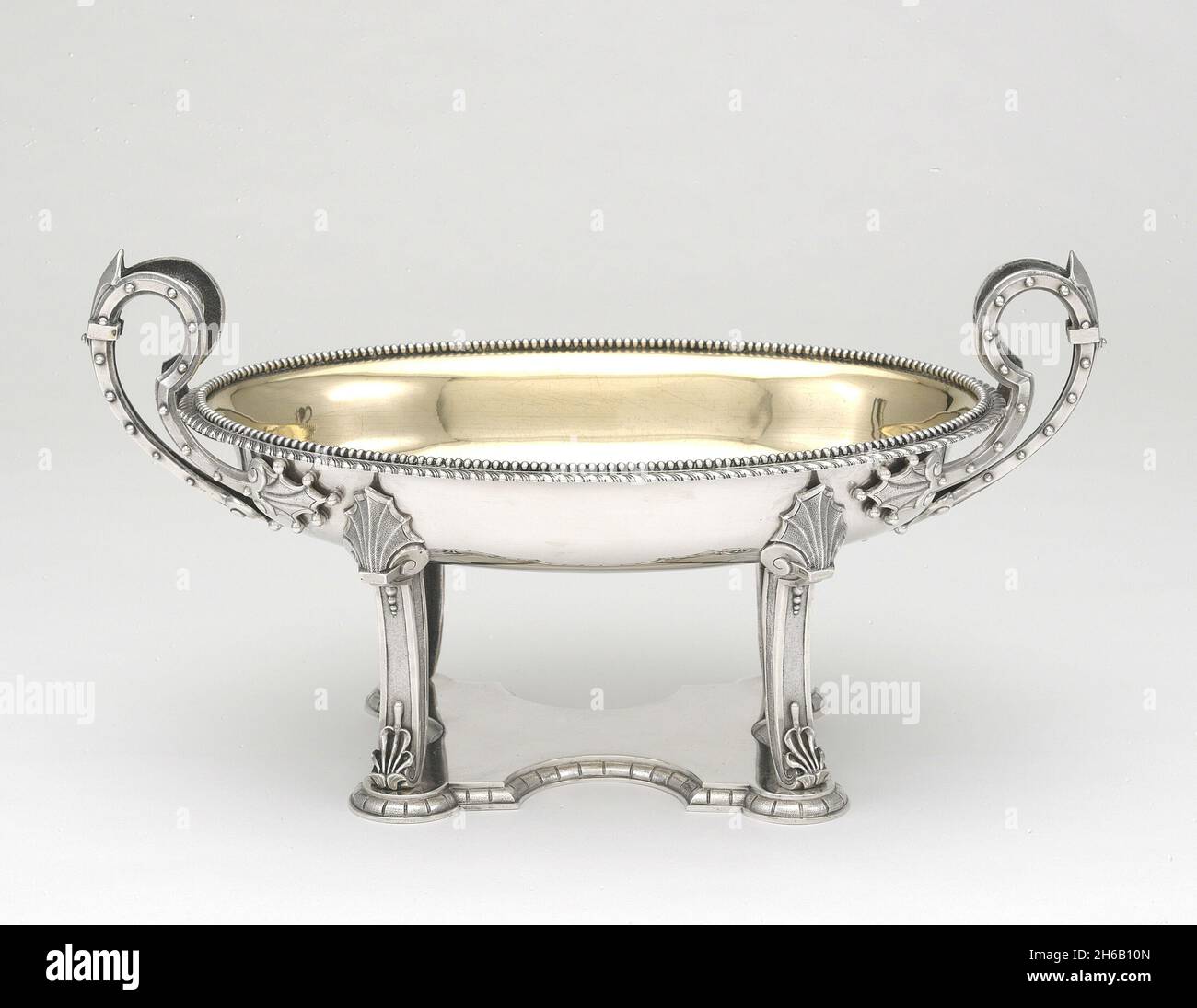 Compote, 1866. Dish for serving dessert Stock Photo - Alamy