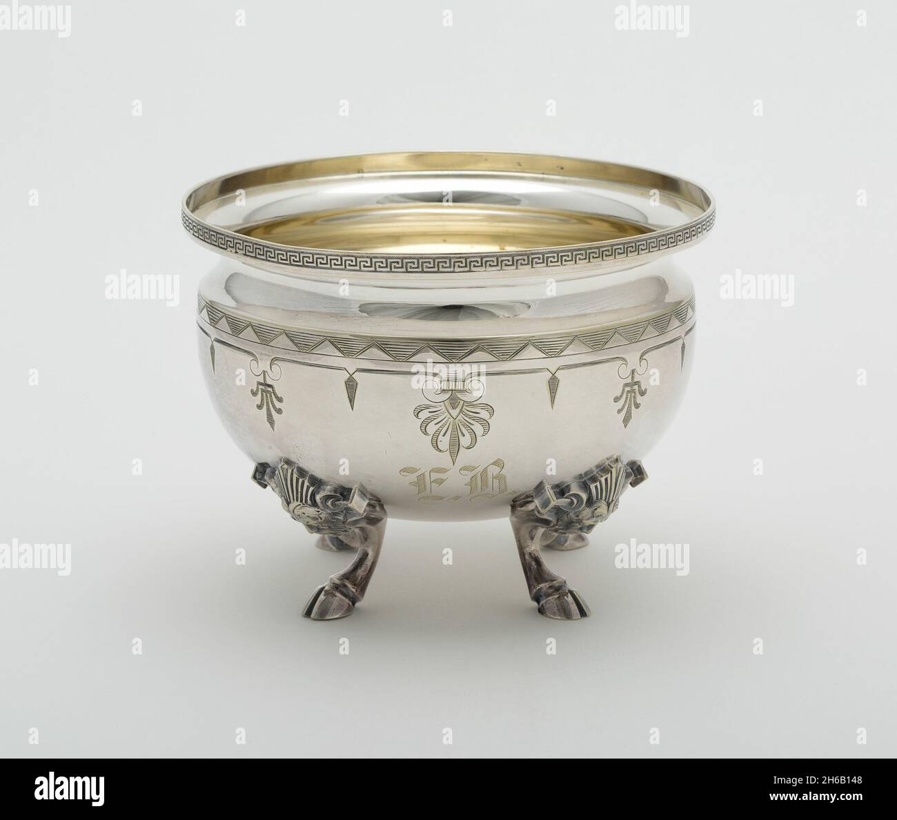 Waste Bowl, part of Tea and Coffee Service, 1878 Stock Photo - Alamy