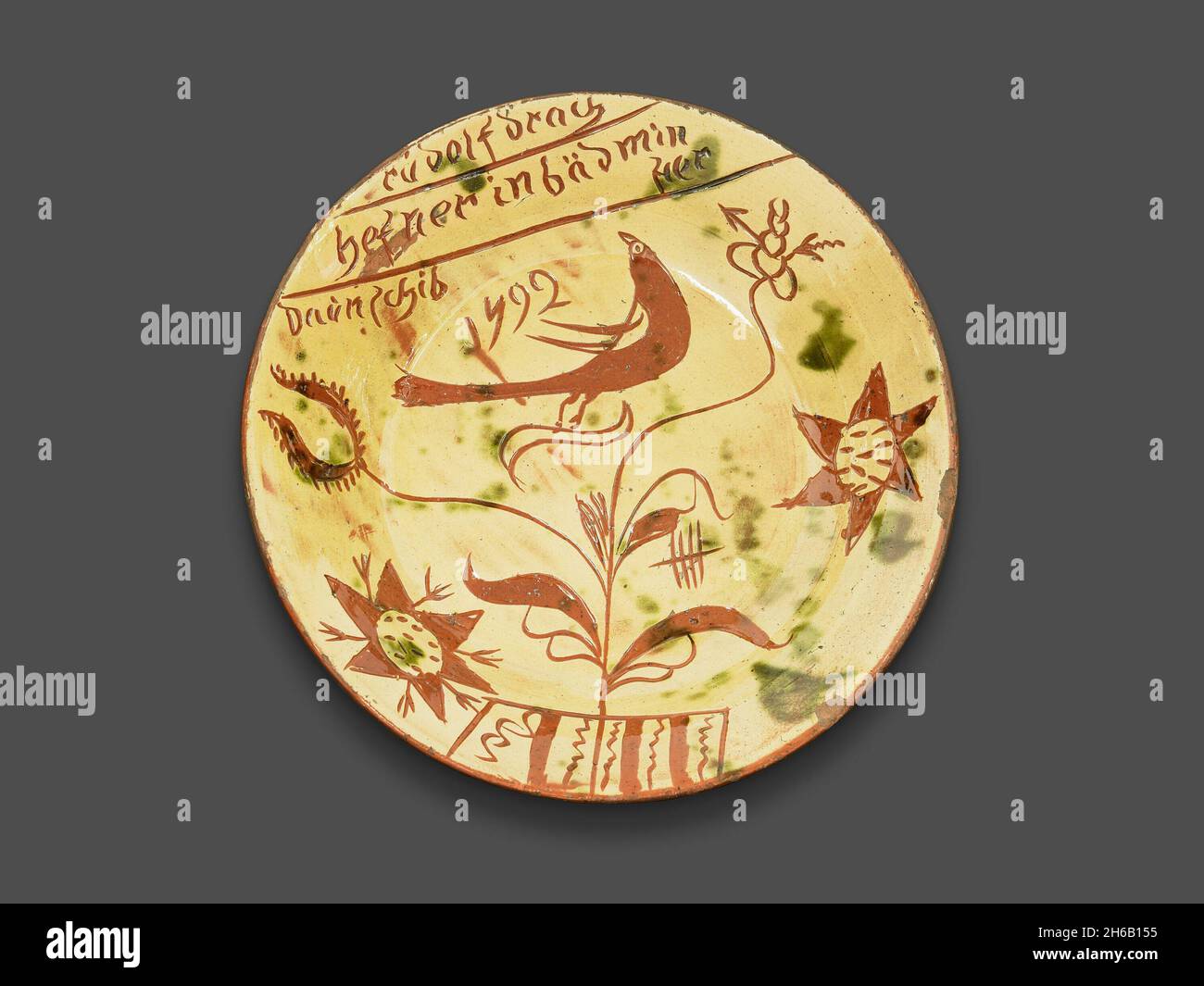 Sgraffito earthenware hi-res stock photography and images - Alamy