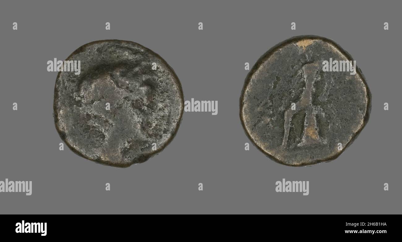 Coin Depicting a Head, 3rd-2nd century BCE Stock Photo - Alamy