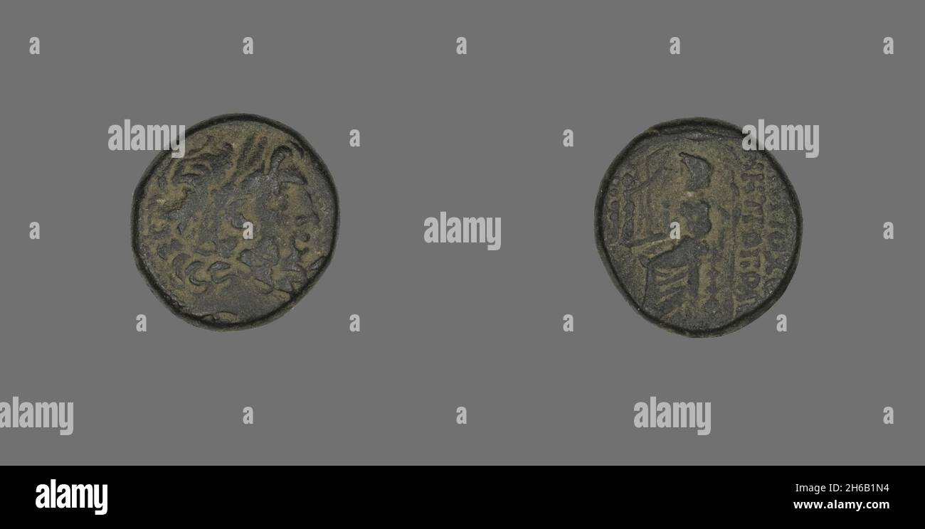 Coin Depicting the God Zeus, 1st century BCE Stock Photo - Alamy