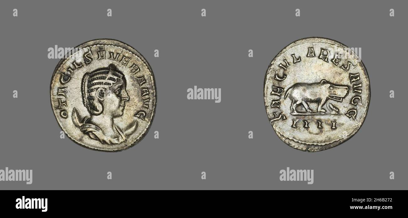 Antoninianus (Coin) Portraying Empress Marcia Otacilia Severa, 248 ...