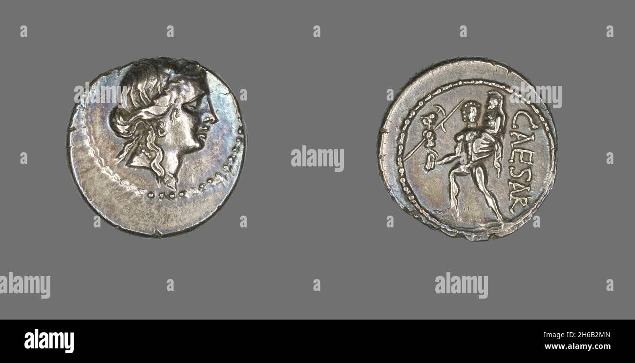 Roman coin gaius julius caesar hi-res stock photography and images - Alamy