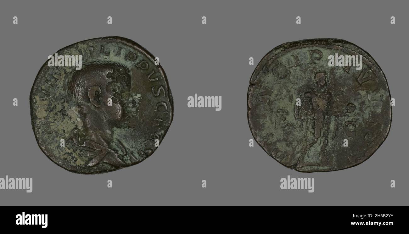 Coin portraying king philip ii hi-res stock photography and images - Alamy