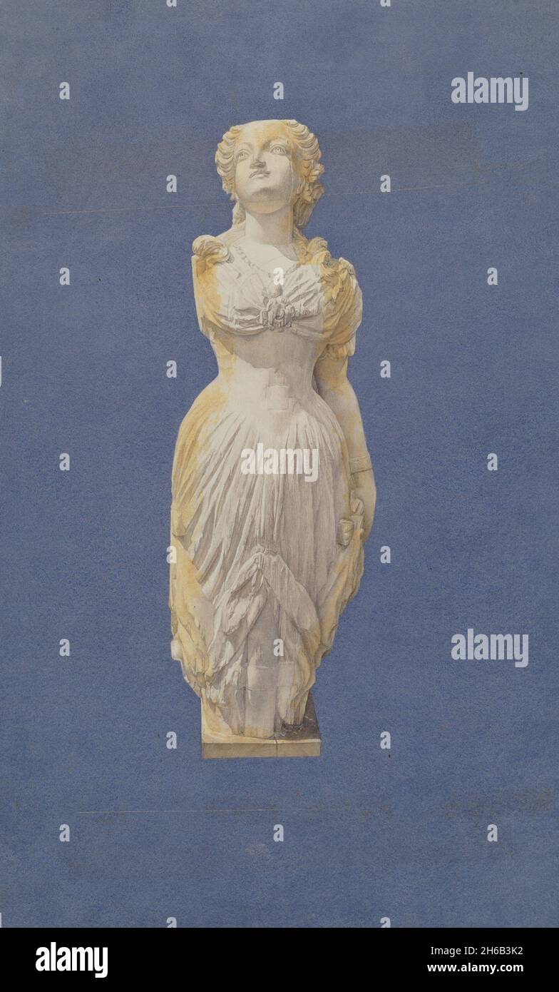 Carved wood figurehead of woman hi-res stock photography and images - Alamy