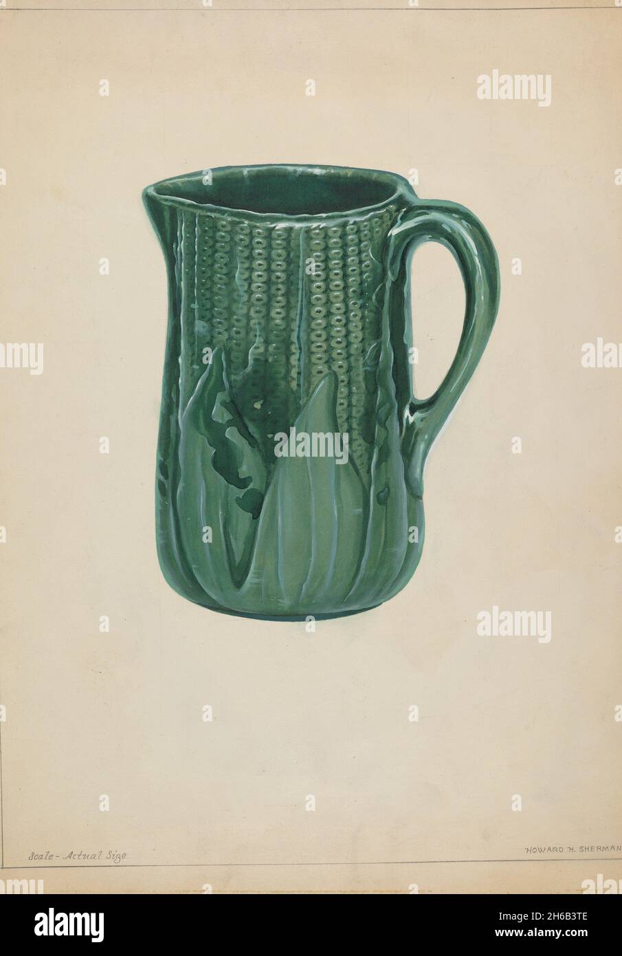 Bennington Pitcher, c. 1937 Stock Photo - Alamy