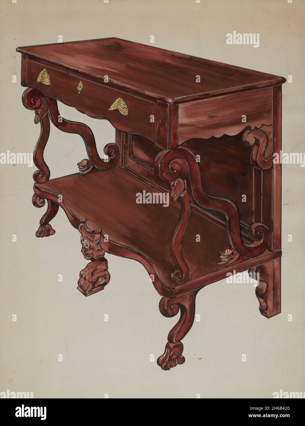 Table, c. 1936 Stock Photo - Alamy