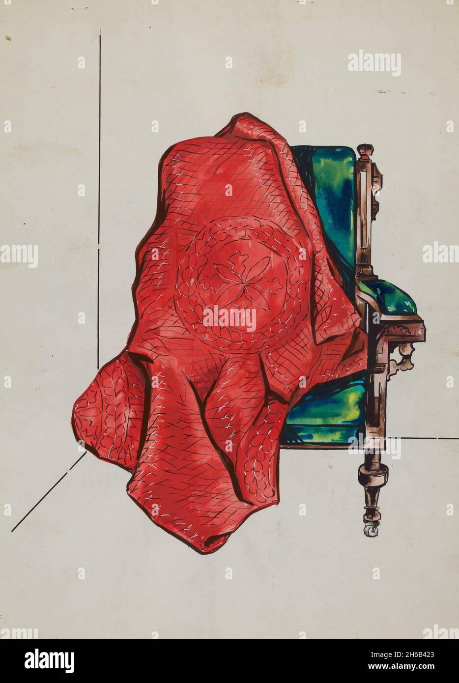 Quilt, c. 1936 Stock Photo - Alamy