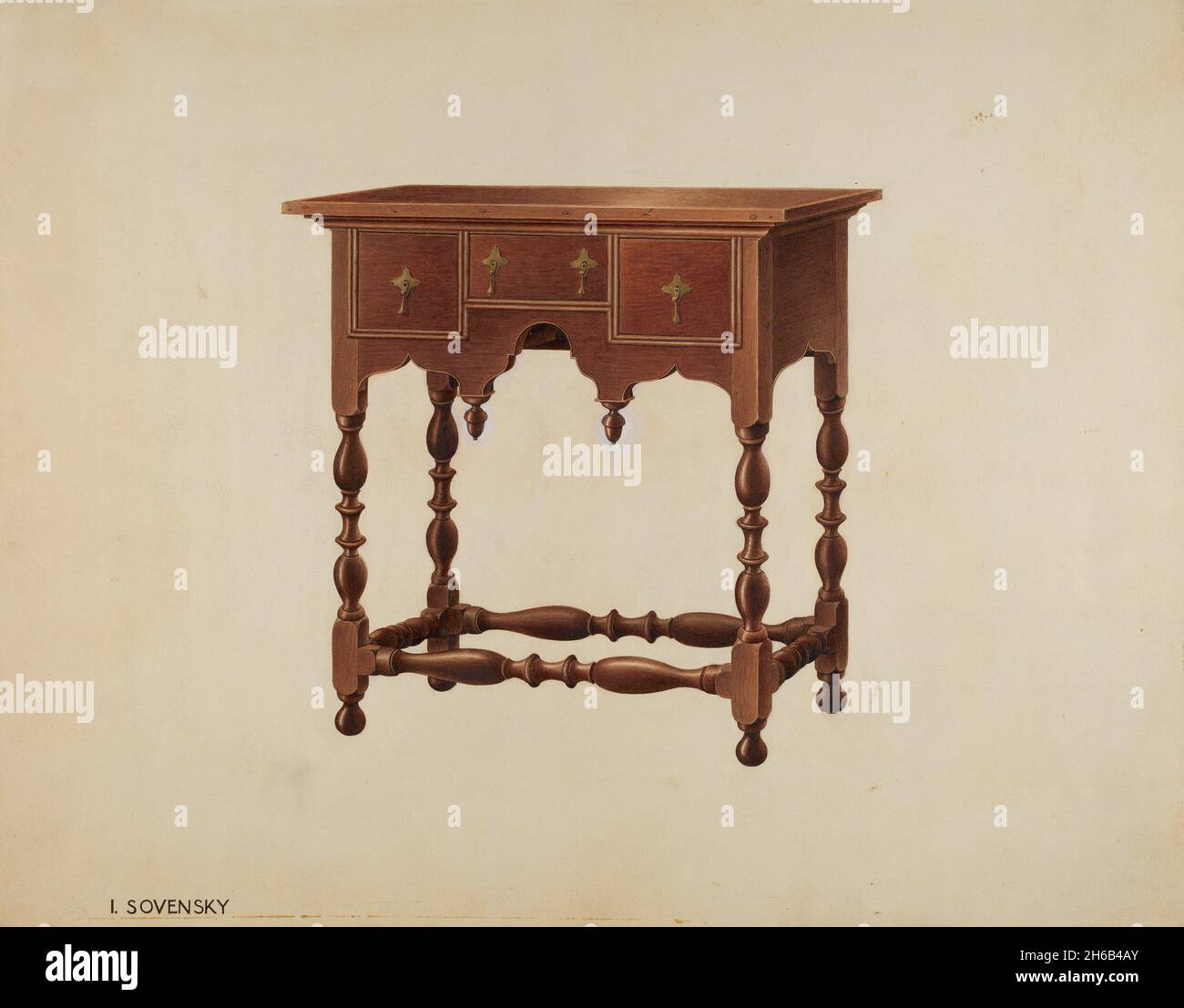 Lowboy table hi-res stock photography and images - Alamy