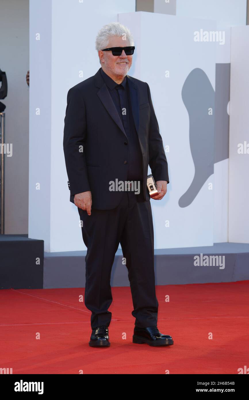 VENICE, ITALY - SEPTEMBER 01: Pedro Almodóvar attend the red carpet of ...