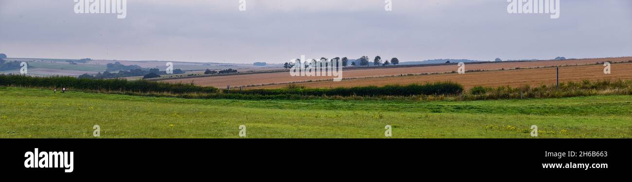 England lush pastures and farmlands in the United Kingdom. Beautiful ...