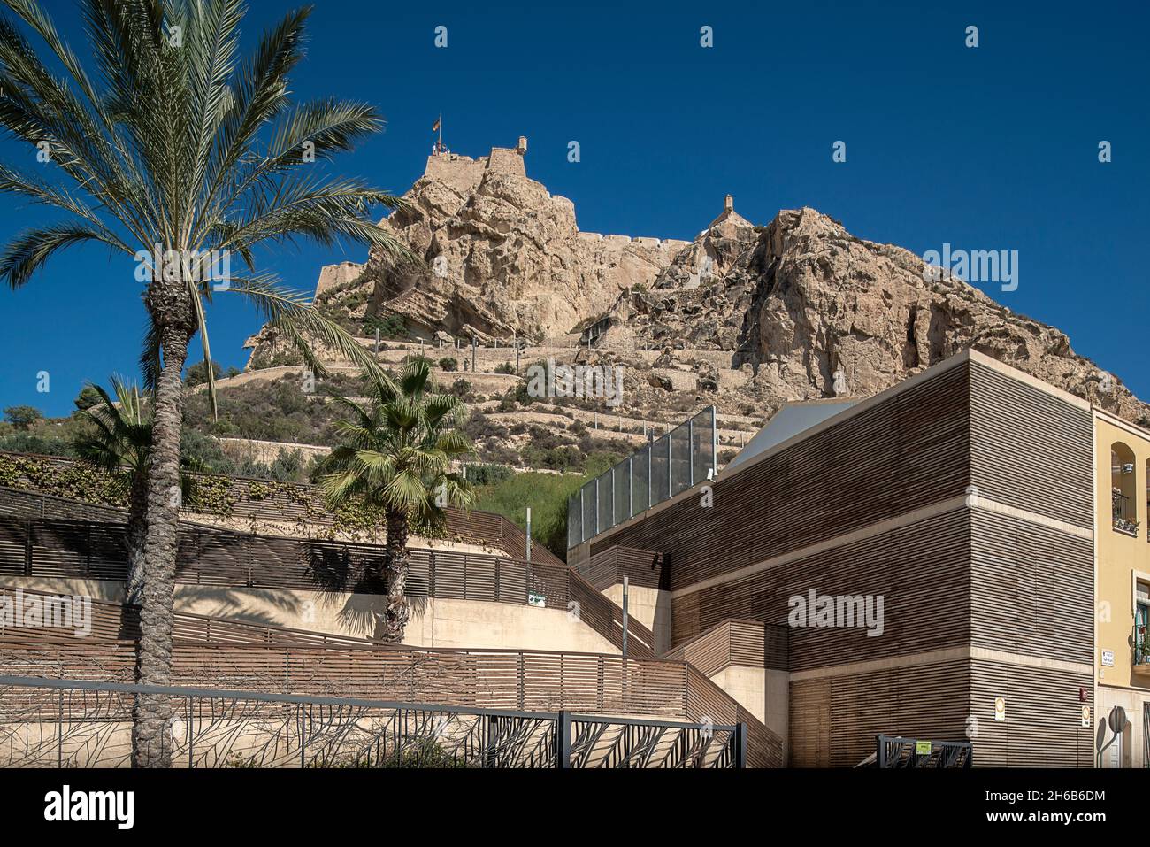 Alacant, Alicante province, costa blanca, Spain. Views from the marina ...