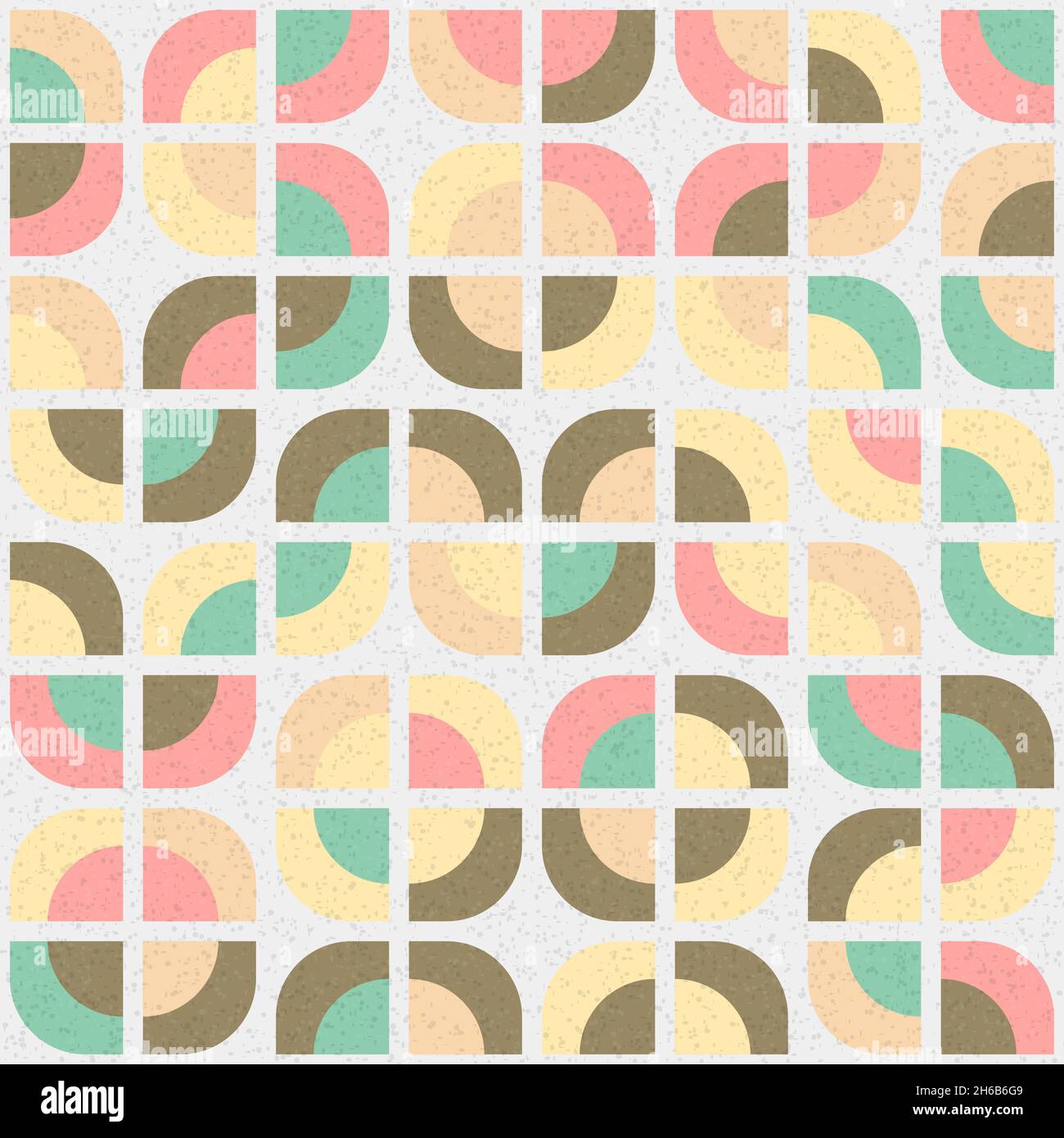 Abstract Geometrical generative computational art illustration Stock ...