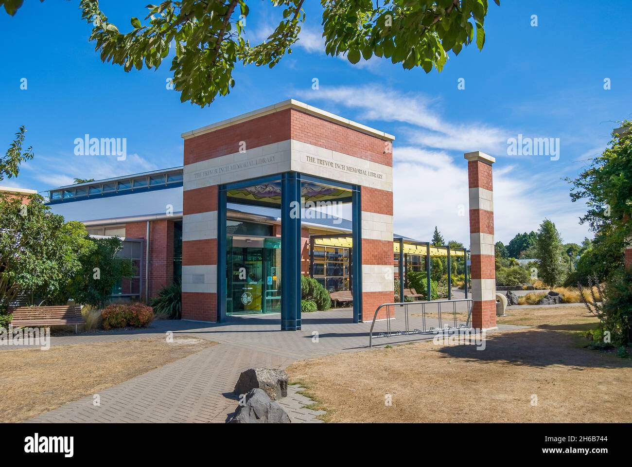 The Trevor Inch Memorial Library, Percival Street, Rangiora ...
